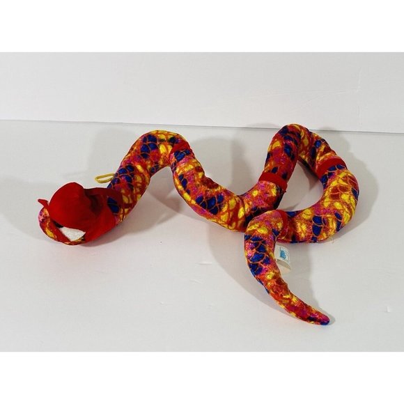 Classic Toy Co | Toys | Classic Toy Co Snake 38 Plush Red Cobra Serpent ...